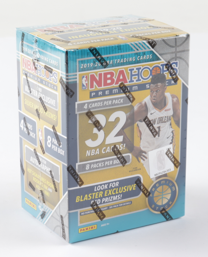 2019-20 Panini Hoops Premium Stock Basketball Blaster Box with (8 ...