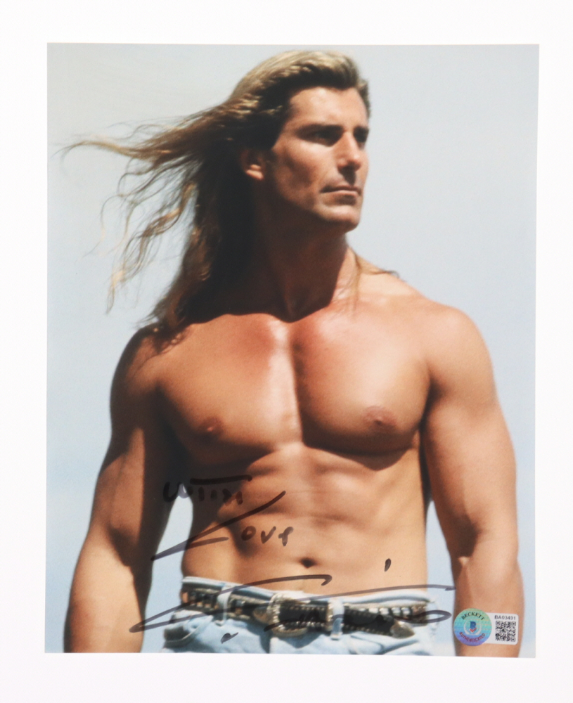 Fabio Signed 8x10 Photo Inscribed "With Love" (Beckett) | Pristine Auction