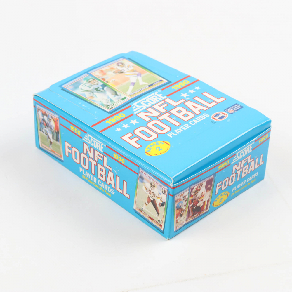 1990 Score Series 2 Football Wax Box | Pristine Auction