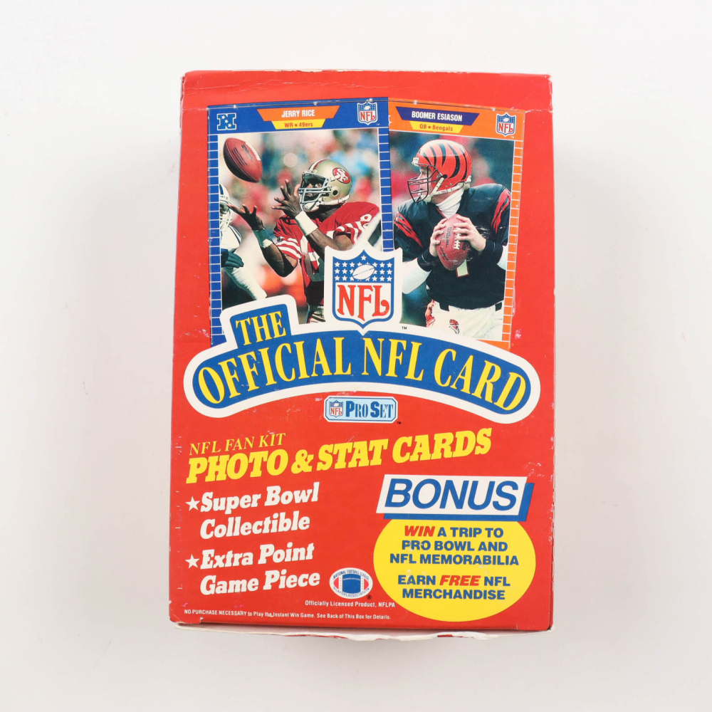 1989 Pro Set Series 2 Football Wax Box | Pristine Auction