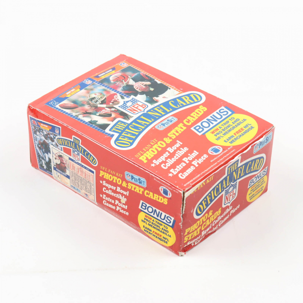1989 Pro Set Series 2 Football Wax Box | Pristine Auction