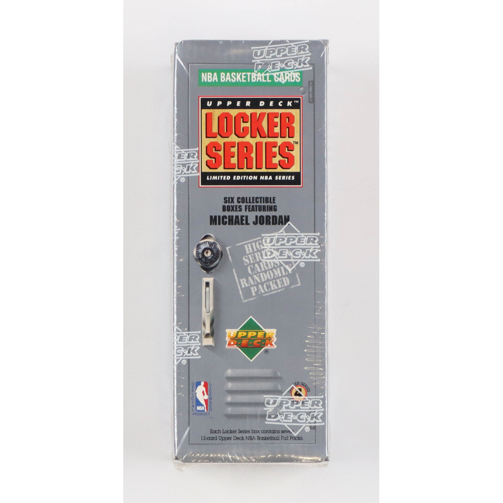 1991 Upper Deck NBA Michael Jordan Locker Series 4 Box with (7) Packs ...