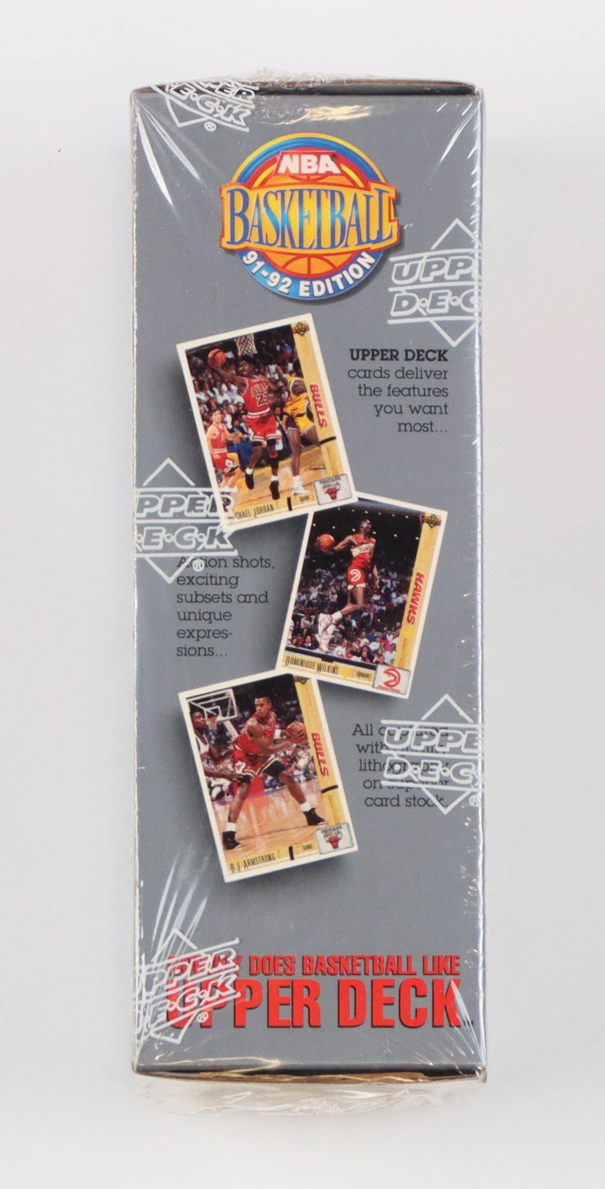 1991 Upper Deck NBA Michael Jordan Locker Series 2 Box with (7) Packs ...