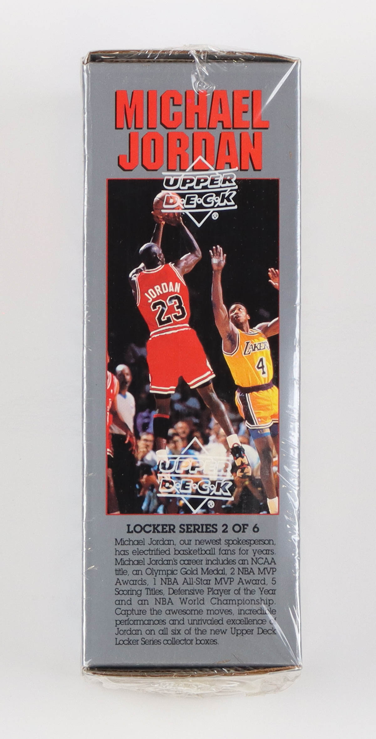 1991 Upper Deck NBA Michael Jordan Locker Series 2 Box with (7) Packs ...