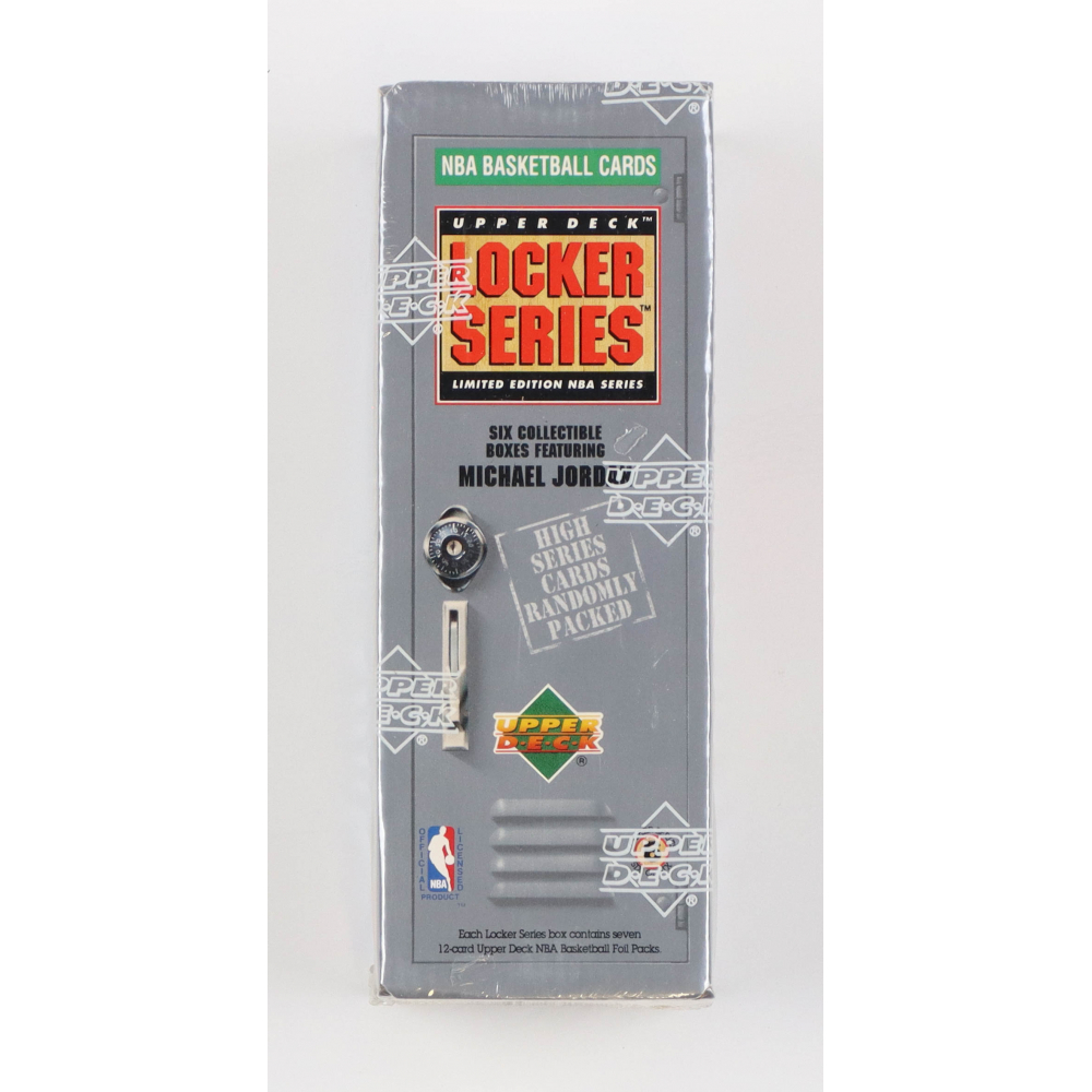 1991 Upper Deck NBA Michael Jordan Locker Series 6 Box with (7) Packs ...
