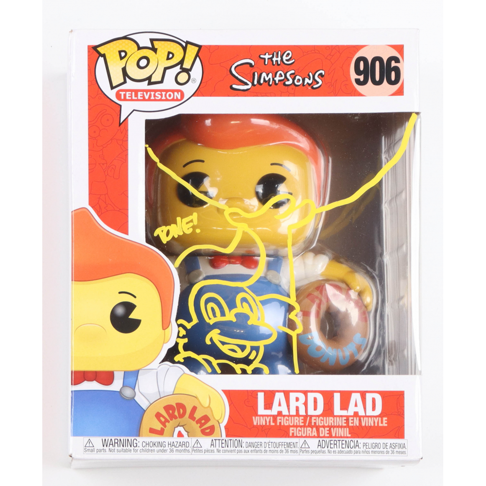 Tone Rodriguez Signed "The Simpsons" #906 Lard Lad Funko Pop! Vinyl ...