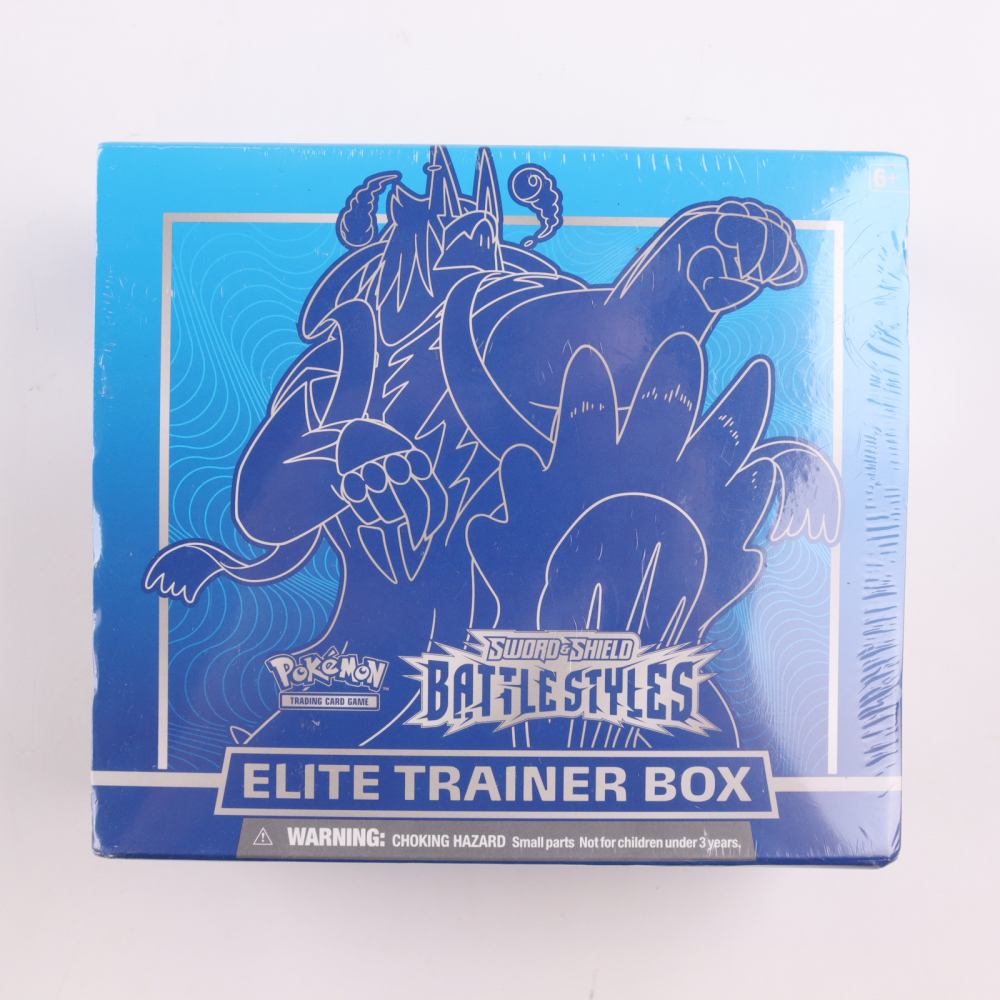 Pokemon TCG: Battle Styles Elite Trainer Box with (8) Booster Packs ...