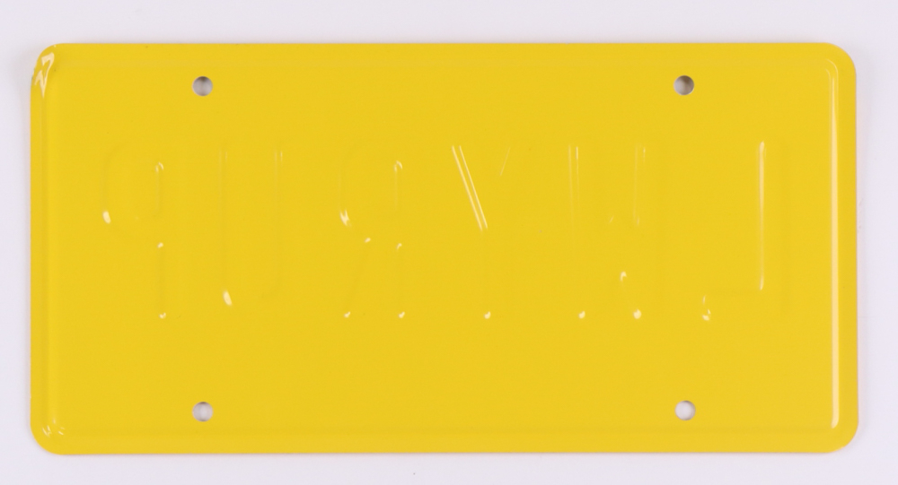 Bob Odenkirk Signed "Better Call Saul" License Plate (Beckett ...