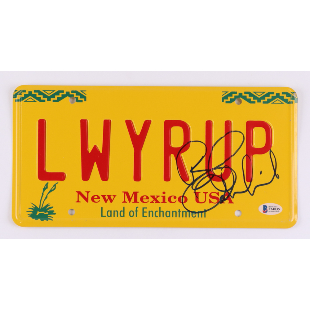 Bob Odenkirk Signed "Better Call Saul" License Plate (Beckett ...