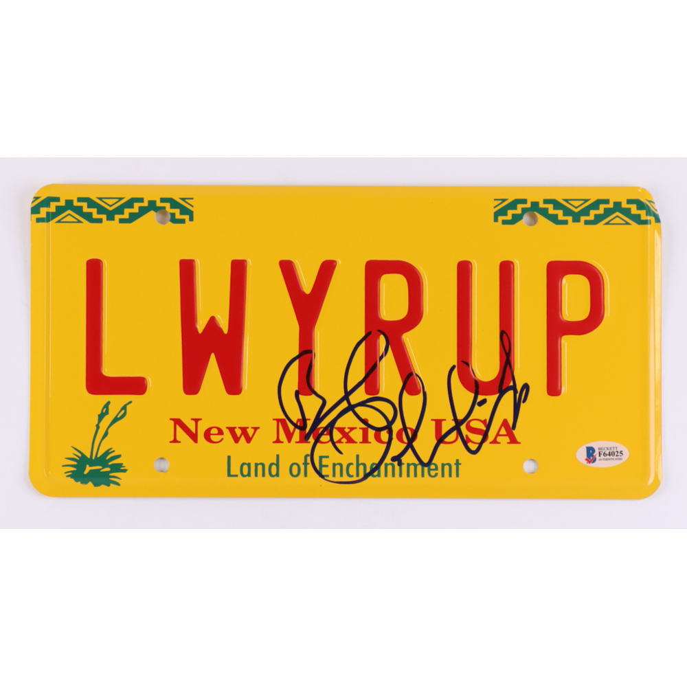Bob Odenkirk Signed "Better Call Saul" License Plate (Beckett ...