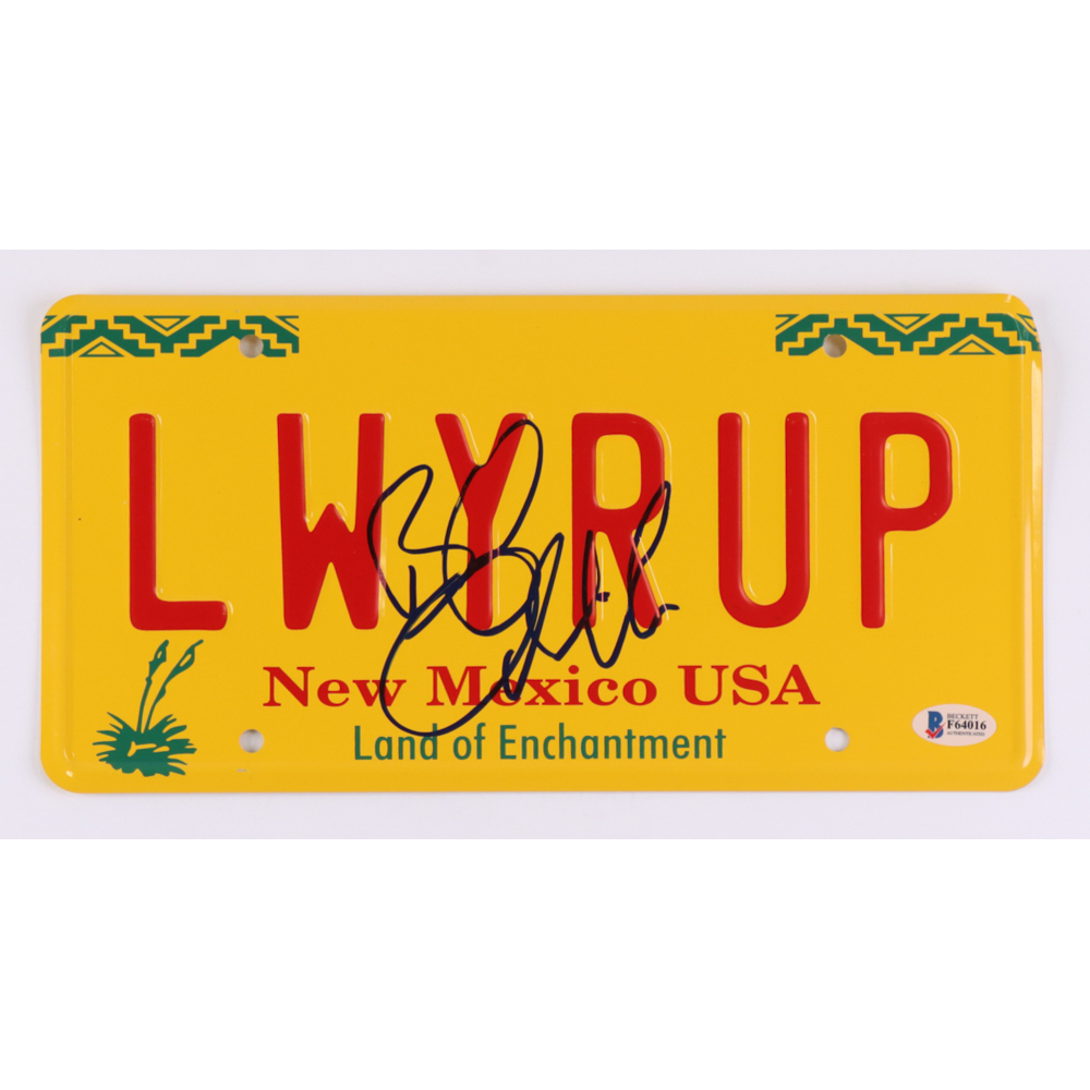 Bob Odenkirk Signed "Better Call Saul" License Plate (Beckett ...