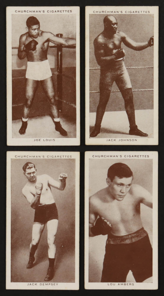 Complete Set of (50) 1938 Churchman's "Boxing Personalities" Vintage ...