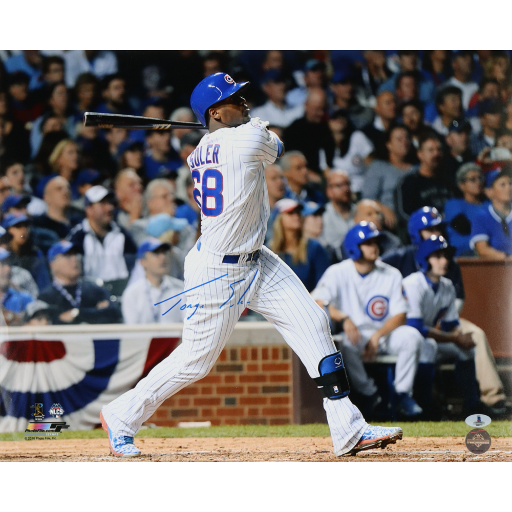 Jorge Soler Signed Cubs 16x20 Photo (Beckett) | Pristine Auction