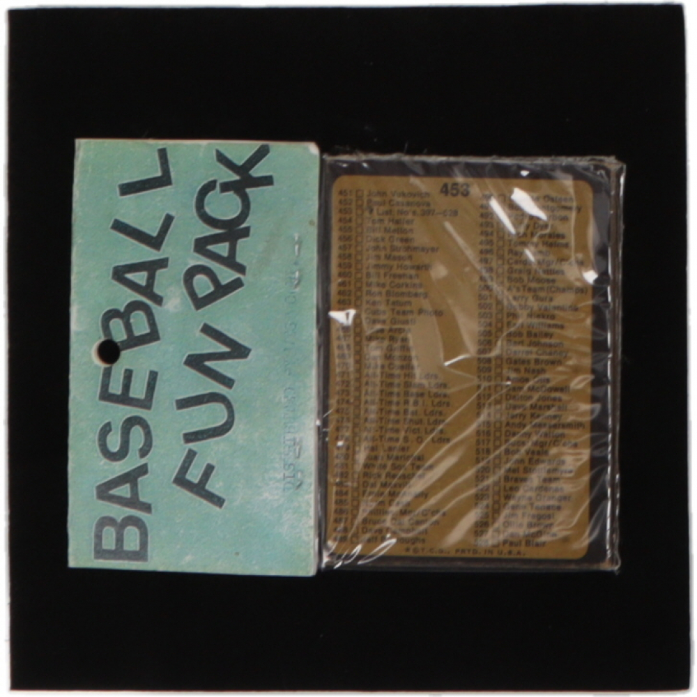 1973 Topps Baseball Card Fun Pack with (10) Cards | Pristine Auction