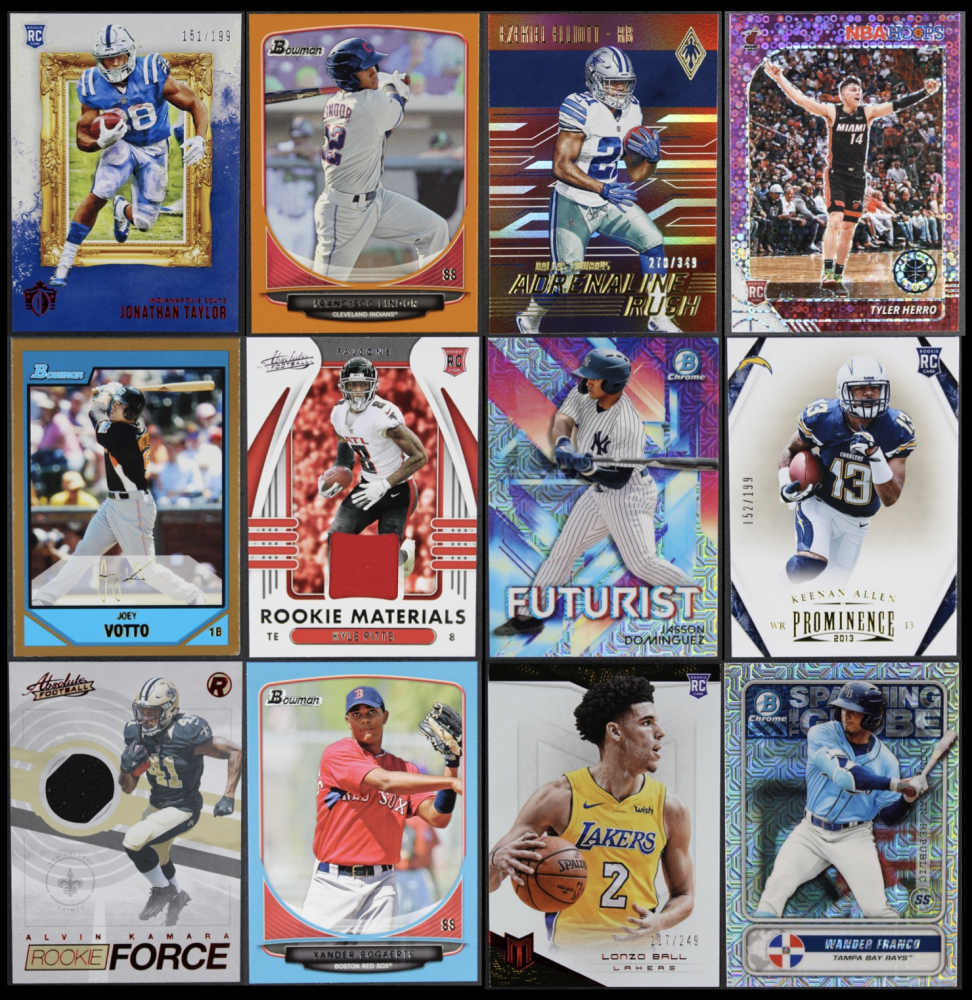 TTC All Rookie / Prospect (3) Card Mystery Box Series #10 (Limited to ...