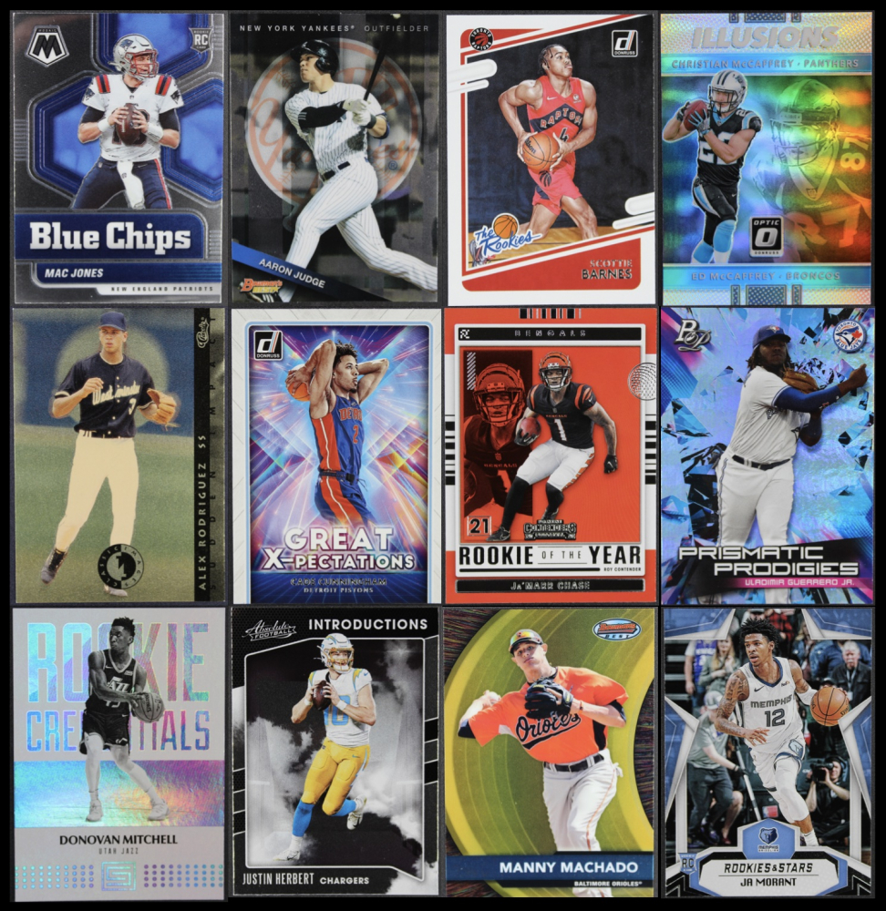 TTC All Rookie / Prospect (3) Card Mystery Box Series #10 (Limited to ...