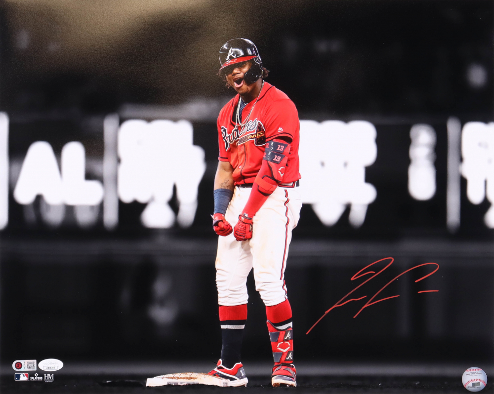 Ronald Acuna Jr. Signed Braves 16x20 Photo (JSA & Acuna Jr.) | Pristine ...