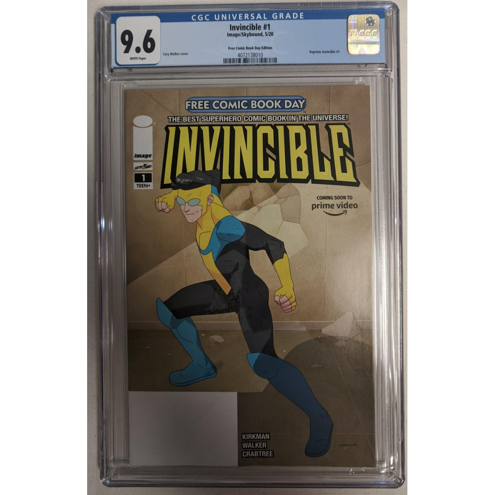 2020 "Invincible" Issue #1 Image Comics Comic Book (CGC 9.6) | Pristine ...
