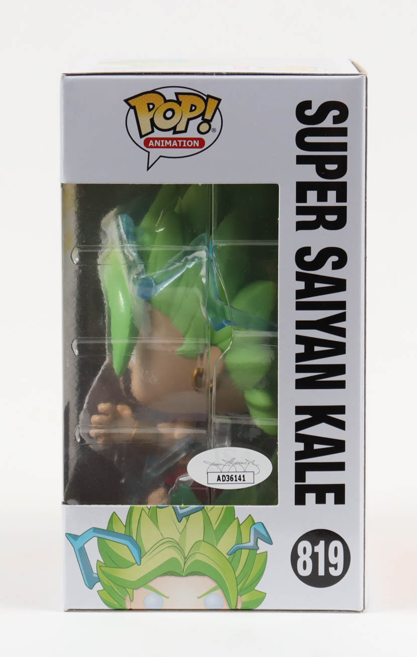 Dawn Bennett Signed "Dragon Ball Z" #819 Super Saiyan Kale Funko Pop ...