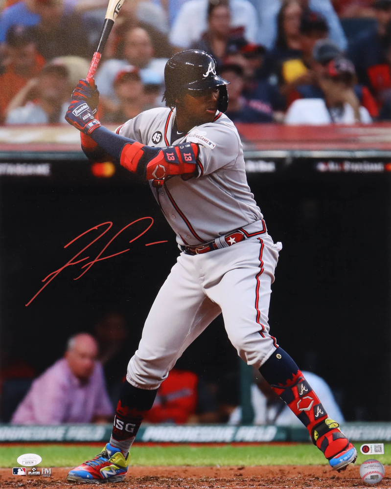 Ronald Acuna Jr. Signed Braves 16x20 Photo (JSA & Acuna Jr.) | Pristine ...