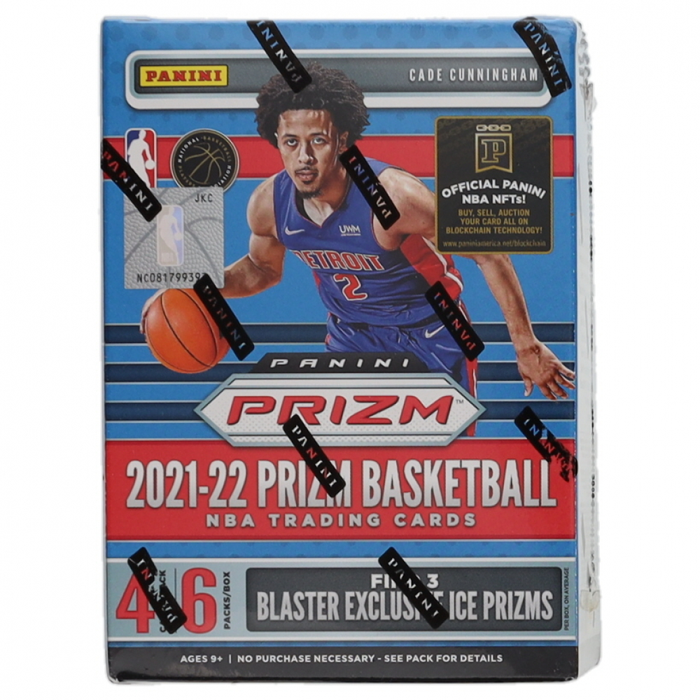 2021-22 Panini Prizm Basketball Blaster Box with (6) Packs | Pristine Auction