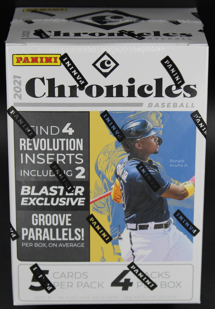 2021 Panini Chronicles Baseball Blaster Box with (4) Packs | Pristine ...