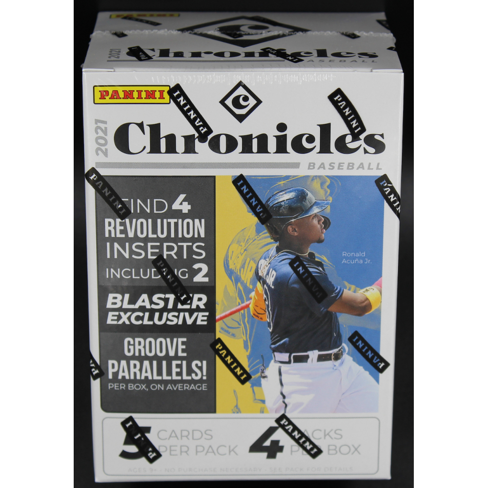 2021 Panini Chronicles Baseball Blaster Box with (4) Packs | Pristine ...