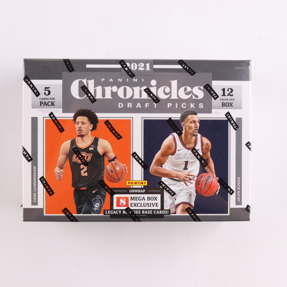 2021-22 Panini Chronicles Draft Picks Basketball Blaster Mega with (12) Packs | Pristine Auction