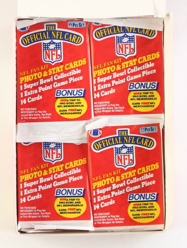 1989 Pro Set Series 2 Football Wax Box with (36) Packs | Pristine Auction