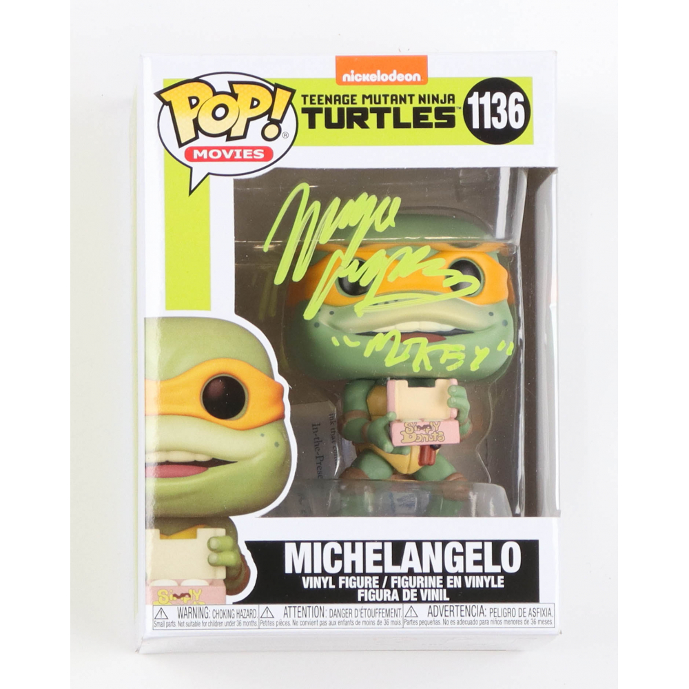 Wayne Grayson Signed "Teenage Mutant Ninja Turtles" #1136 Michelangelo ...