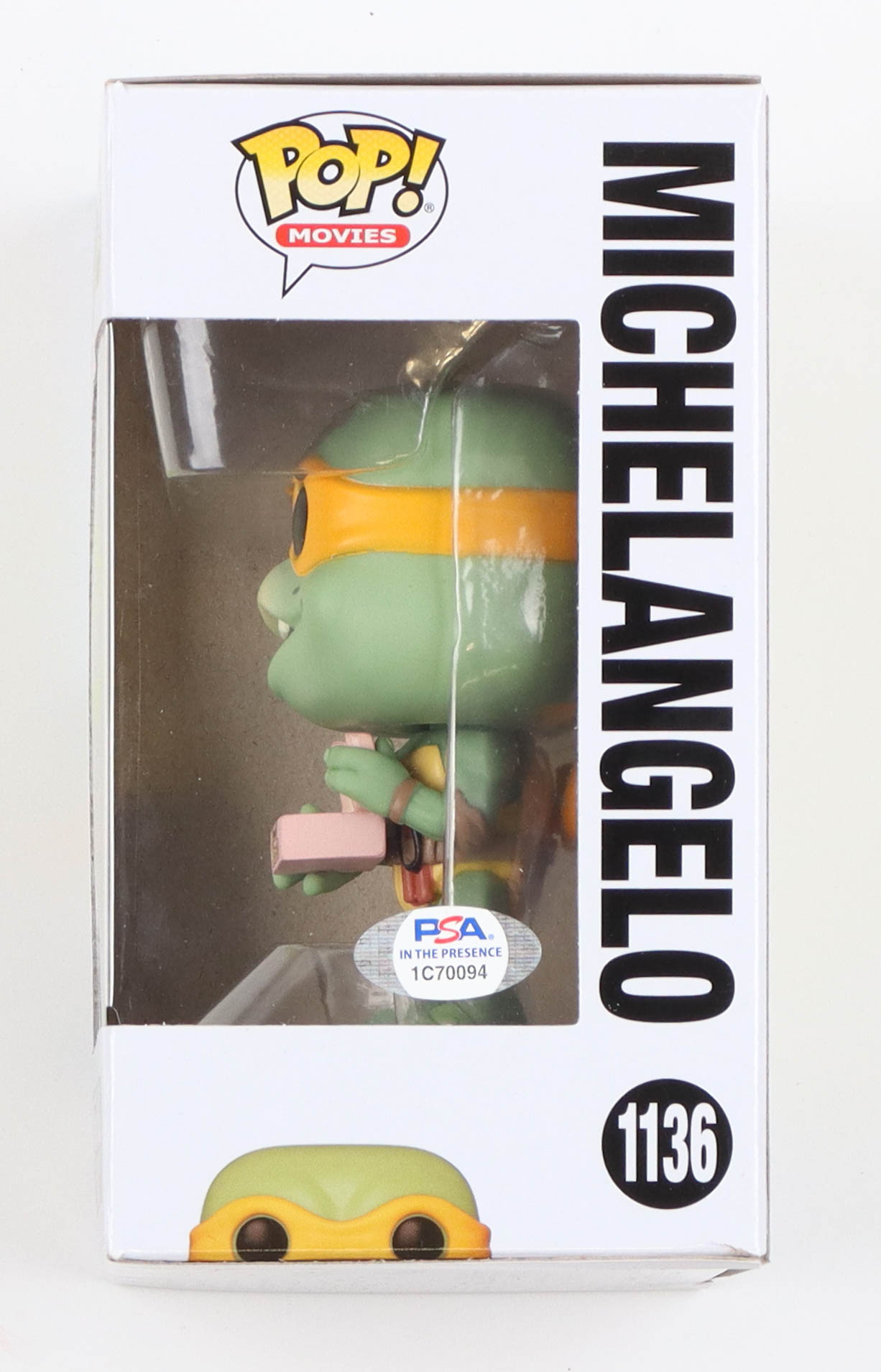 Wayne Grayson Signed "Teenage Mutant Ninja Turtles" #1136 Michelangelo ...