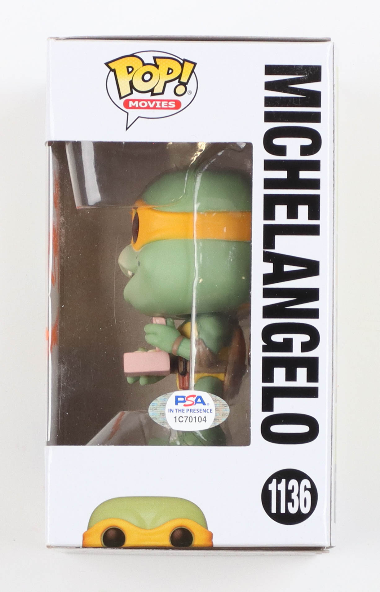 Wayne Grayson Signed "Teenage Mutant Ninja Turtles" #1136 Michelangelo ...