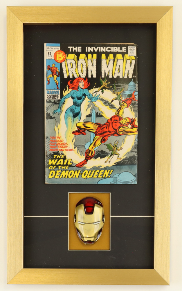 Vintage 1971 "Iron Man" Issue #42 Marvel Custom Framed Comic Book ...