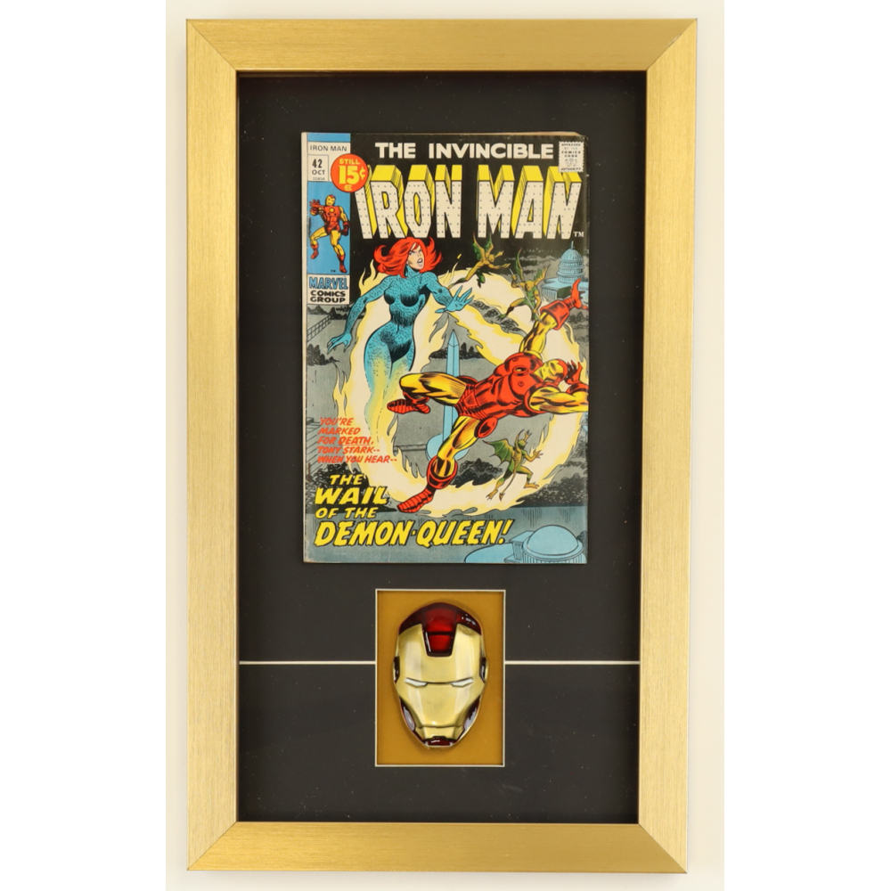 Vintage 1971 "Iron Man" Issue #42 Marvel Custom Framed Comic Book ...