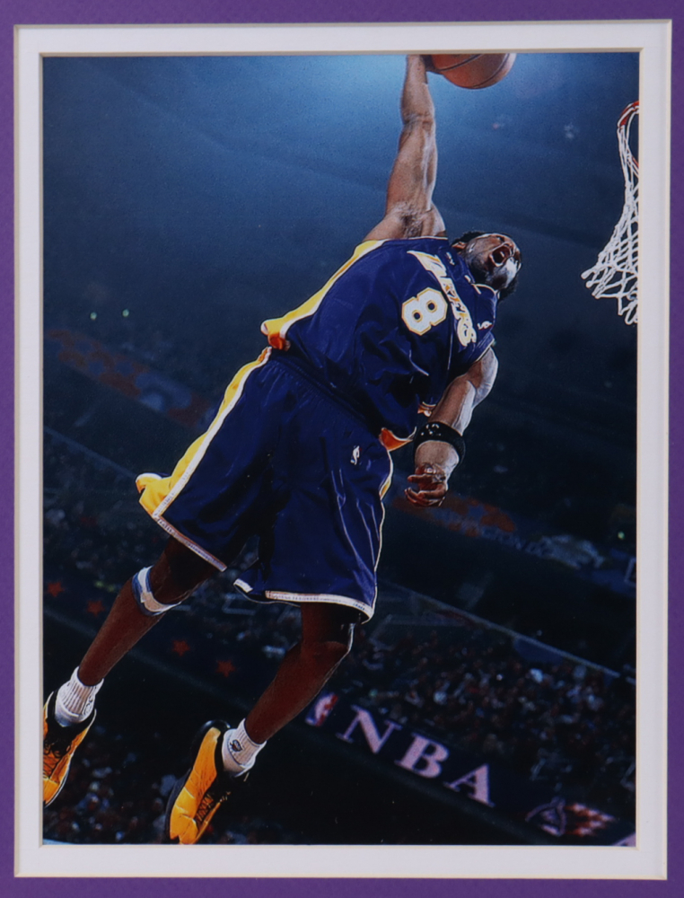 Kobe Bryant Lakers Custom Framed Jersey Display with Jersey & NBA ...