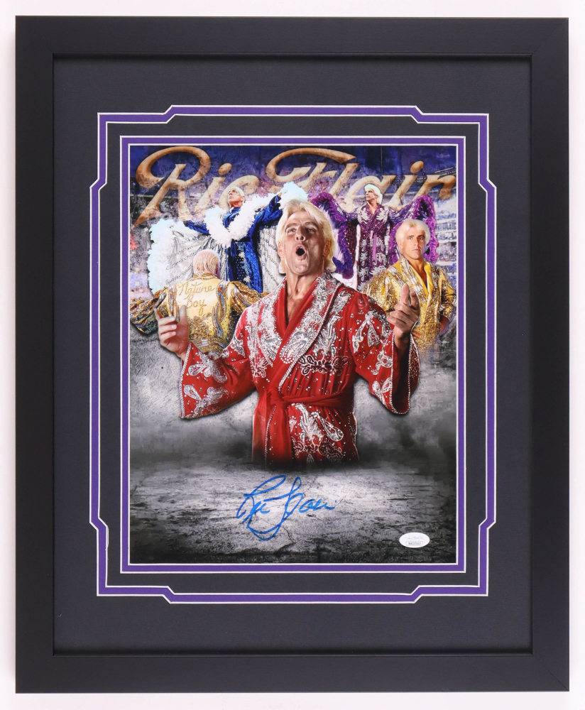 Ric Flair Signed Custom Framed Photo (JSA) | Pristine Auction