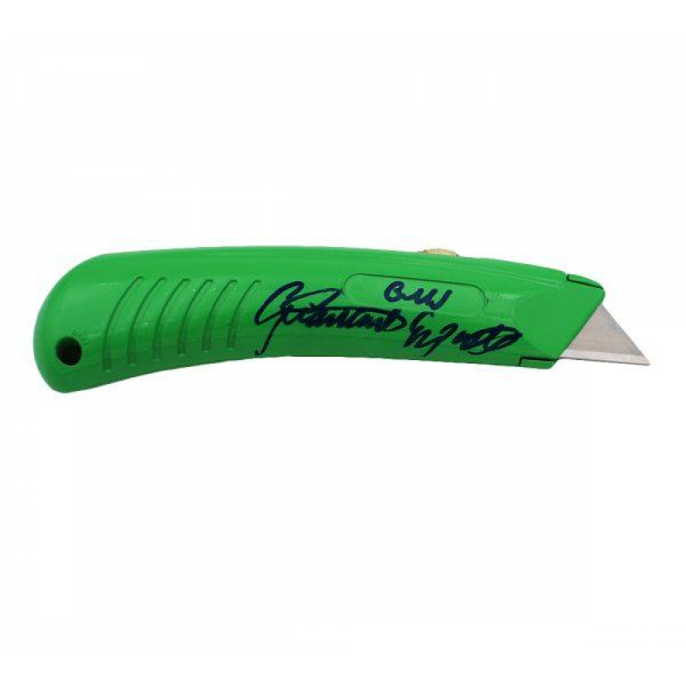 Giancarlo Esposito Signed "Breaking Bad" Box Cutter Inscribed "Gus ...