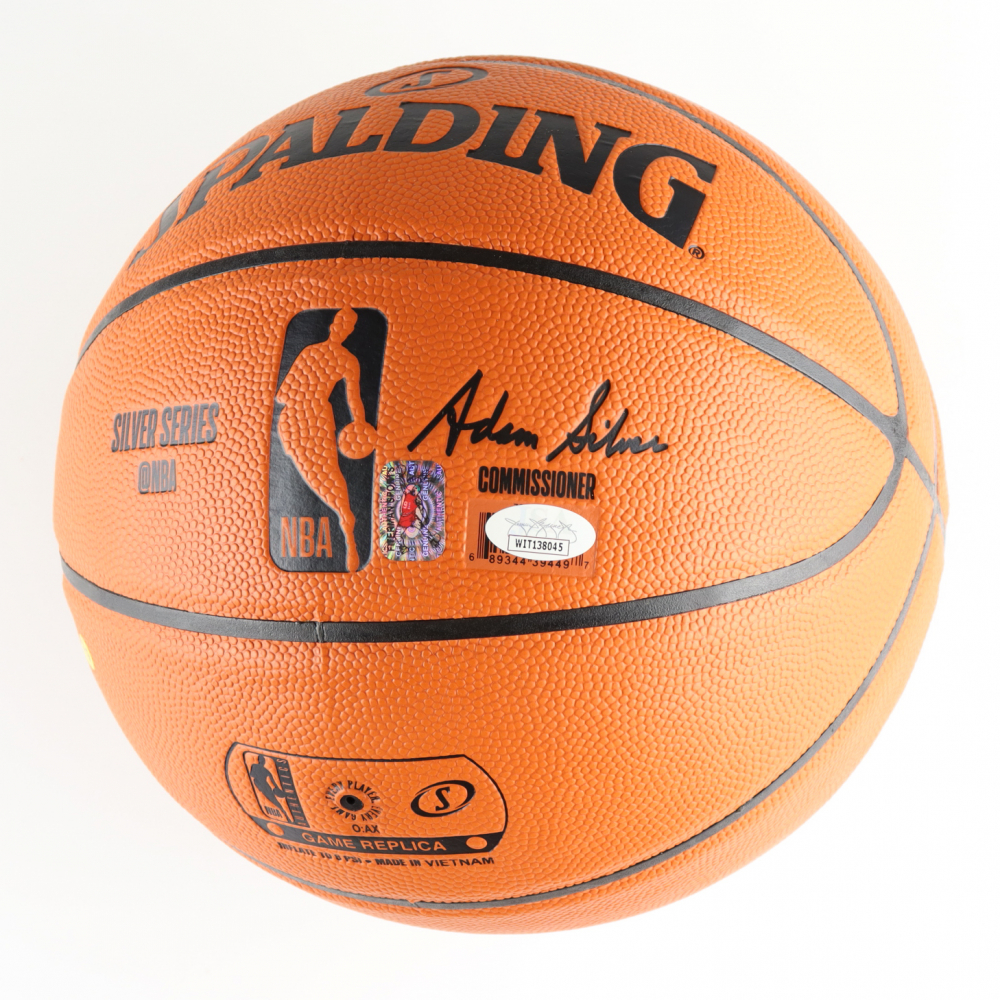 Dennis Rodman Signed NBA Silver Series Basketball (JSA & Rodman ...