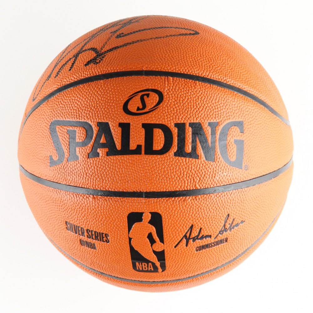 Dennis Rodman Signed NBA Silver Series Basketball (JSA & Rodman ...