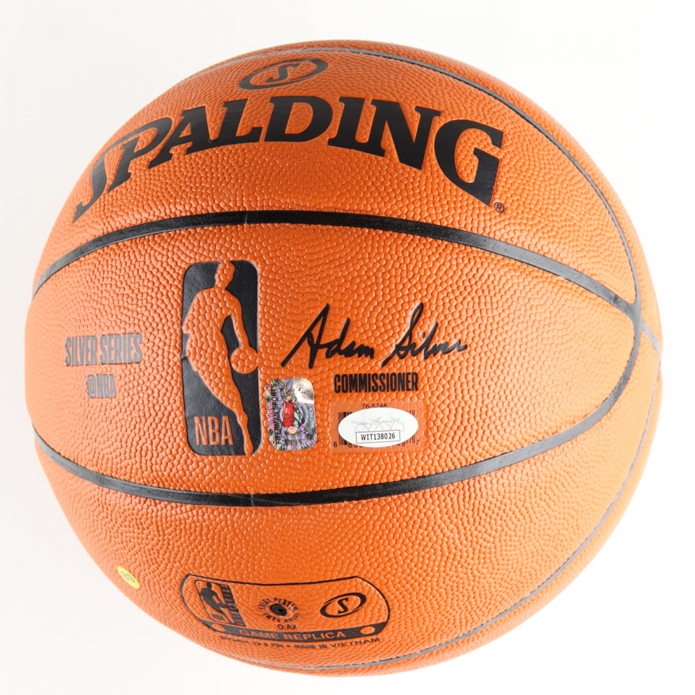 Dennis Rodman Signed NBA Silver Series Basketball (JSA & Rodman ...