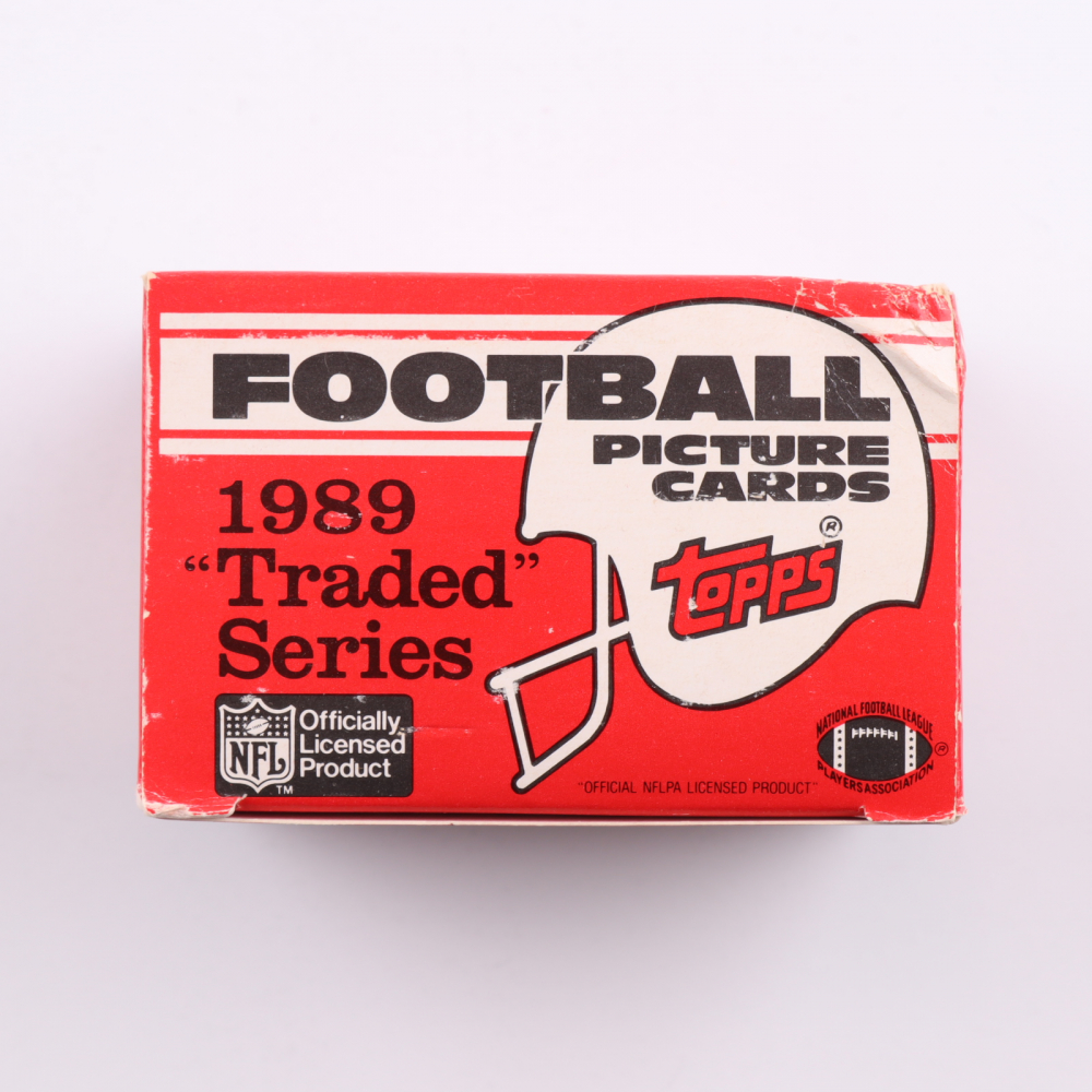 1989 Topps Football "Traded" Series Box | Pristine Auction