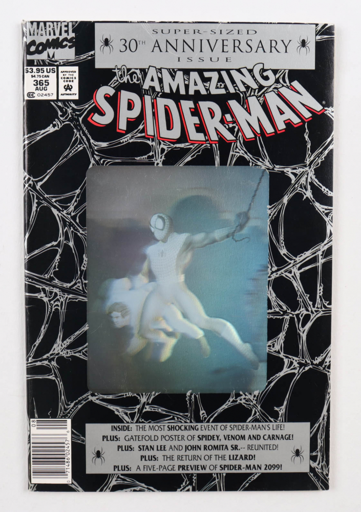 1992 "The Amazing Spider-Man" Issue #365 Marvel Comic Book | Pristine Auction