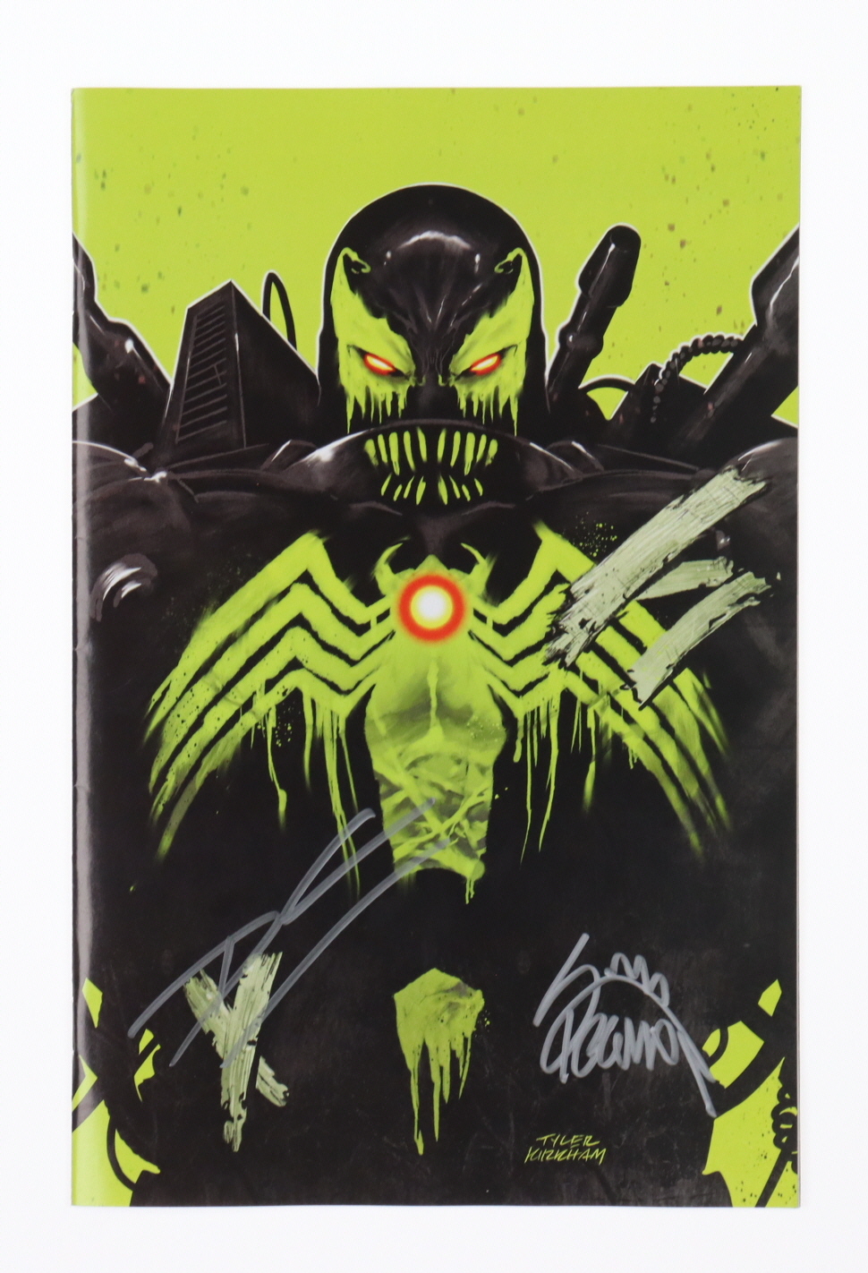 Donny Cates & Ryan Stegman Signed 2020 "Venom" Issue #26 Marvel Comic ...