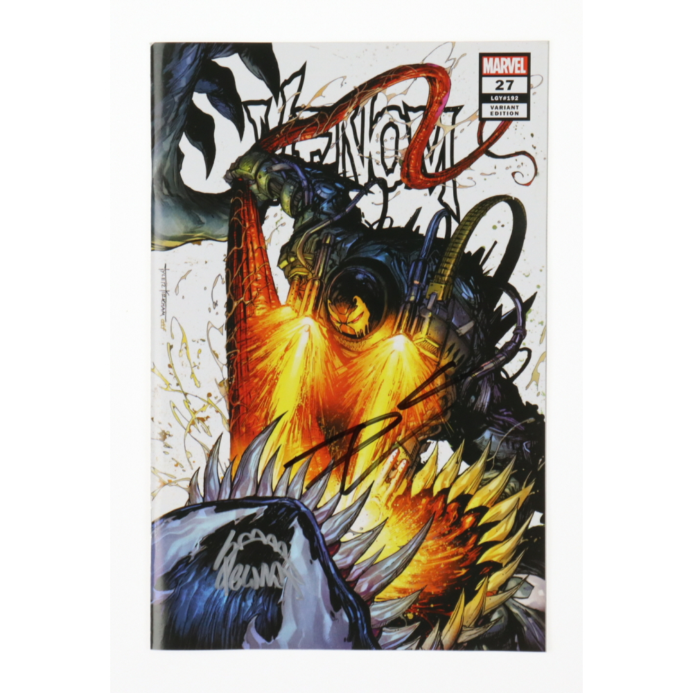 Donny Cates & Ryan Stegman Signed 2020 "Venom" Issue #27 Marvel Comic ...