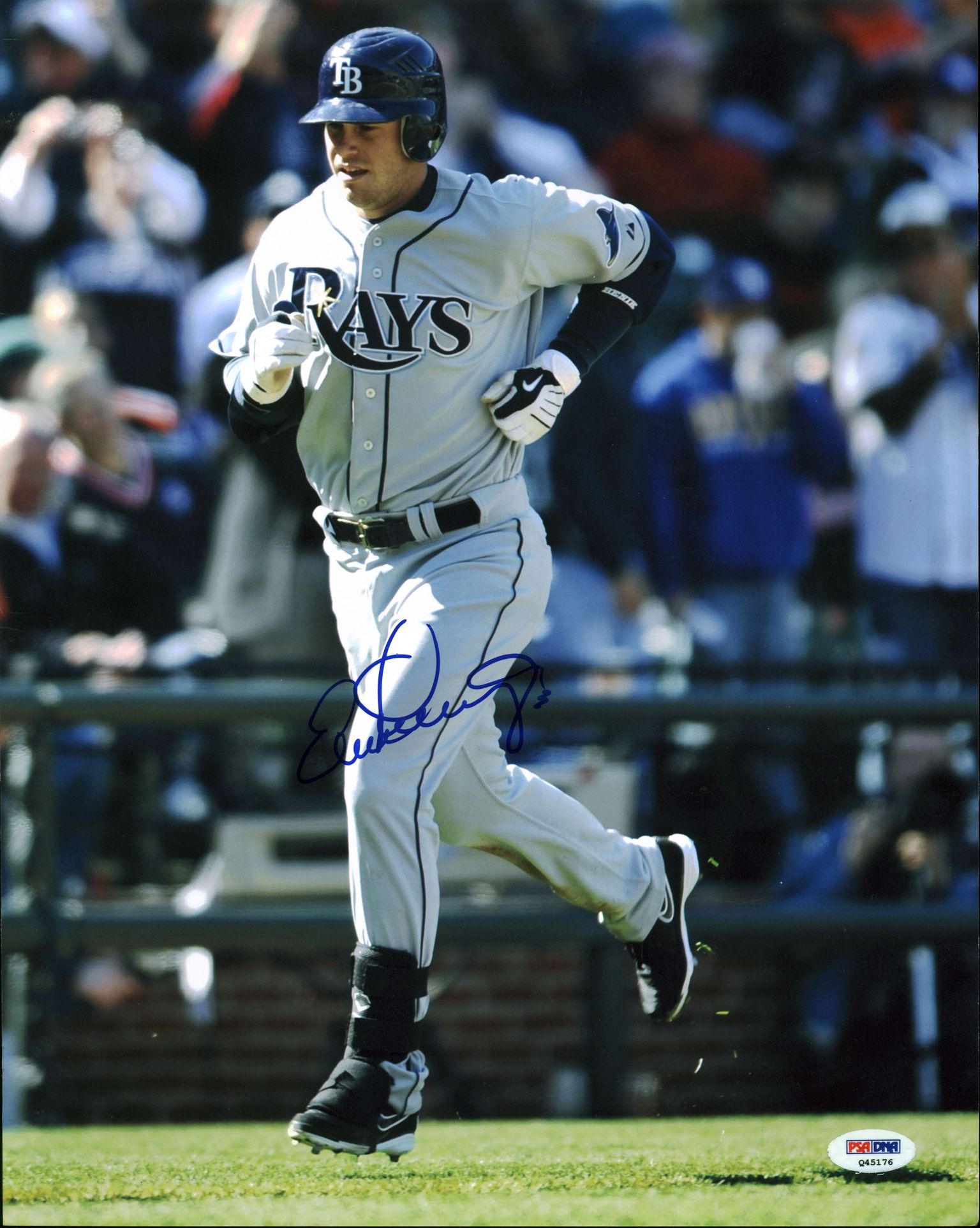 Evan Longoria Signed Rays 11x14 Photo (PSA) | Pristine Auction