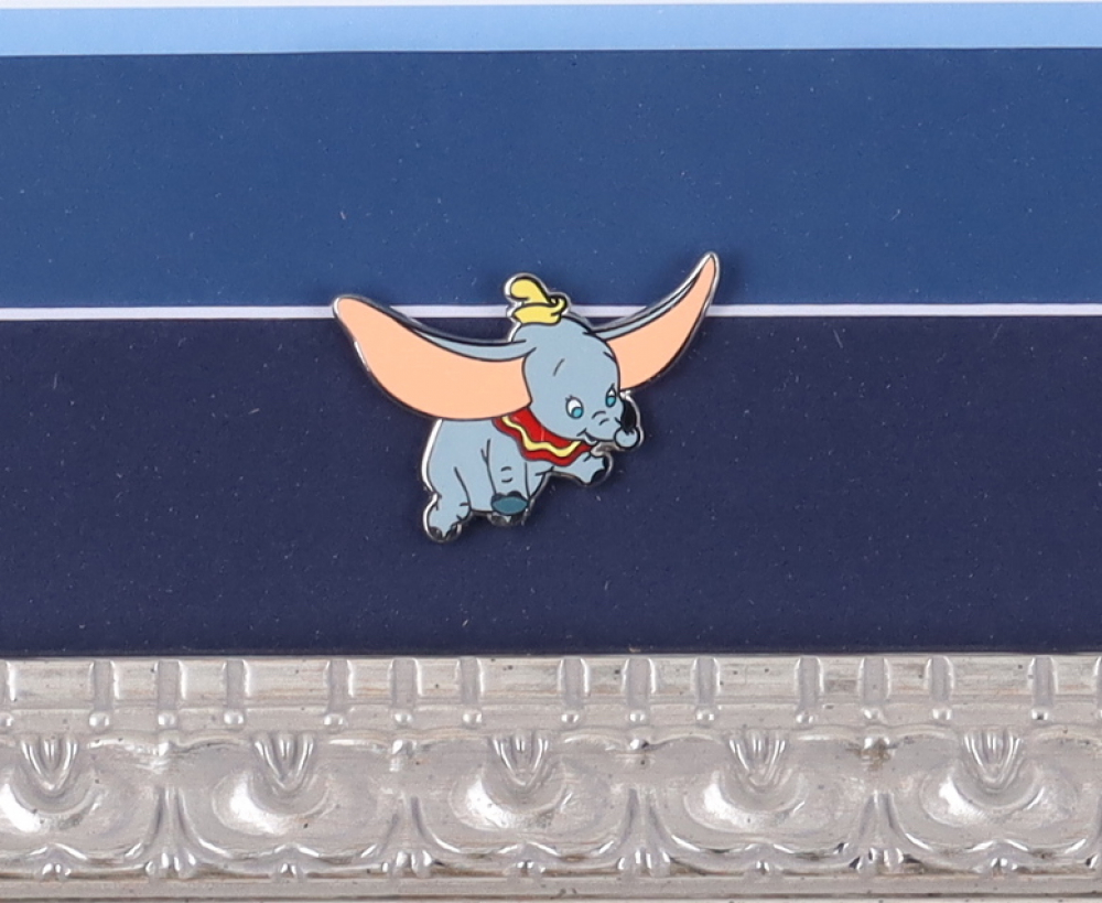 Walt Disney's "Dumbo" Custom Framed Uncut Stamp Sheet Display with ...