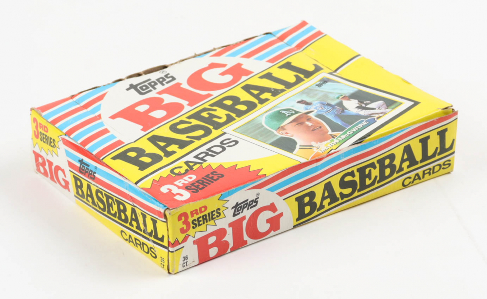 1988 Topps Big Series 3 Baseball Box of (36) Packs | Pristine Auction
