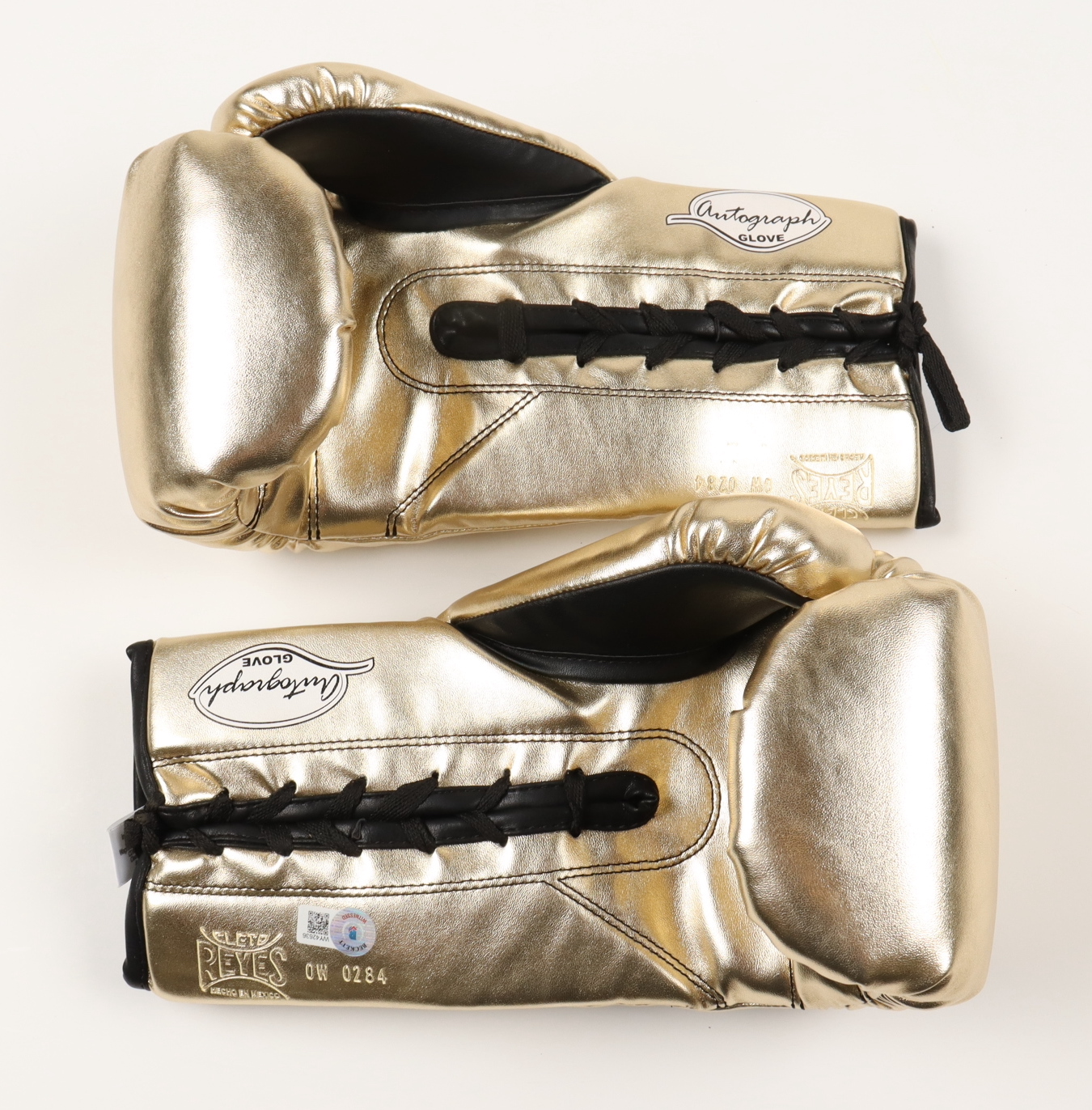 Floyd Mayweather Jr. Signed Cleto Reyes Boxing Glove (Beckett ...