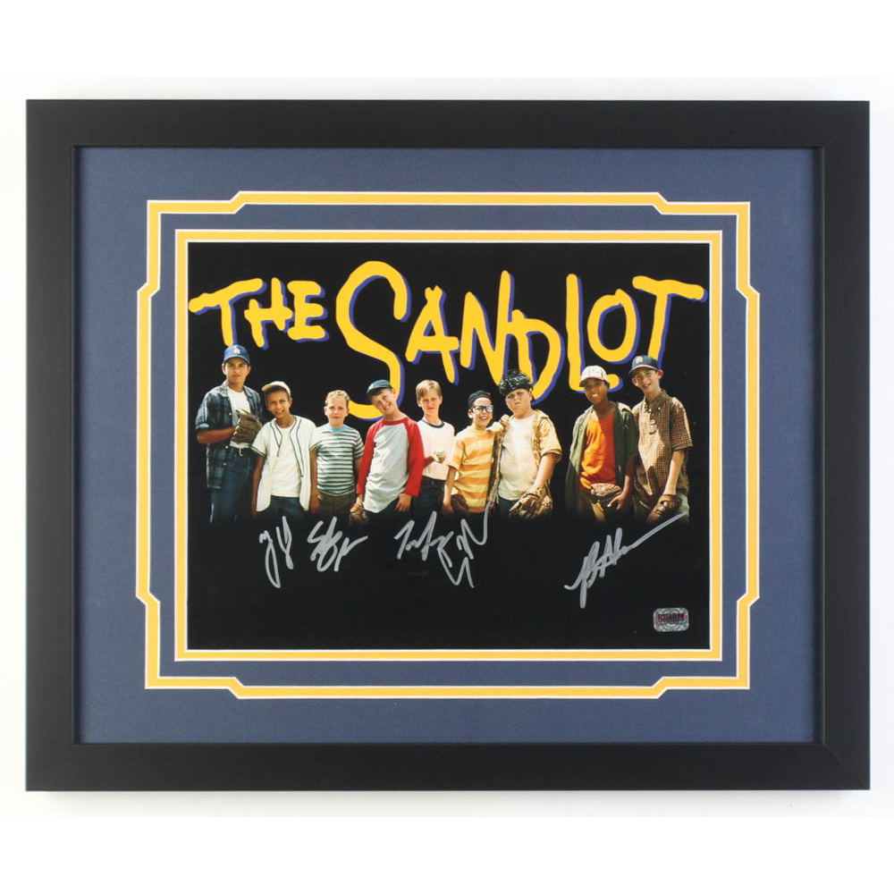 "The Sandlot" Custom Framed Photo Display Signed by (5) with Marty York ...