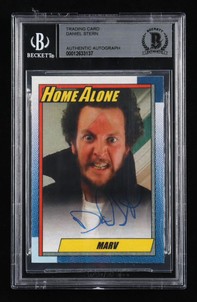 Daniel Stern Signed Marv Trading Card (BGS) | Pristine Auction